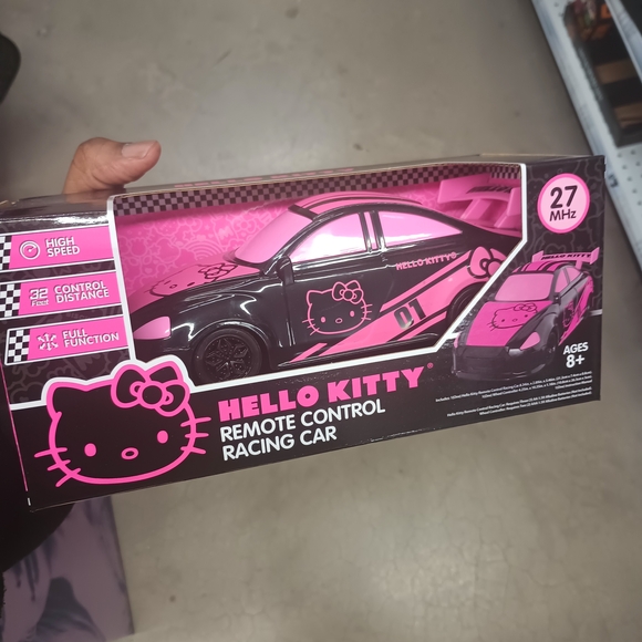 Hello Kitty | Toys | Hello Kitty Pink And Black Remote Control Racing ...